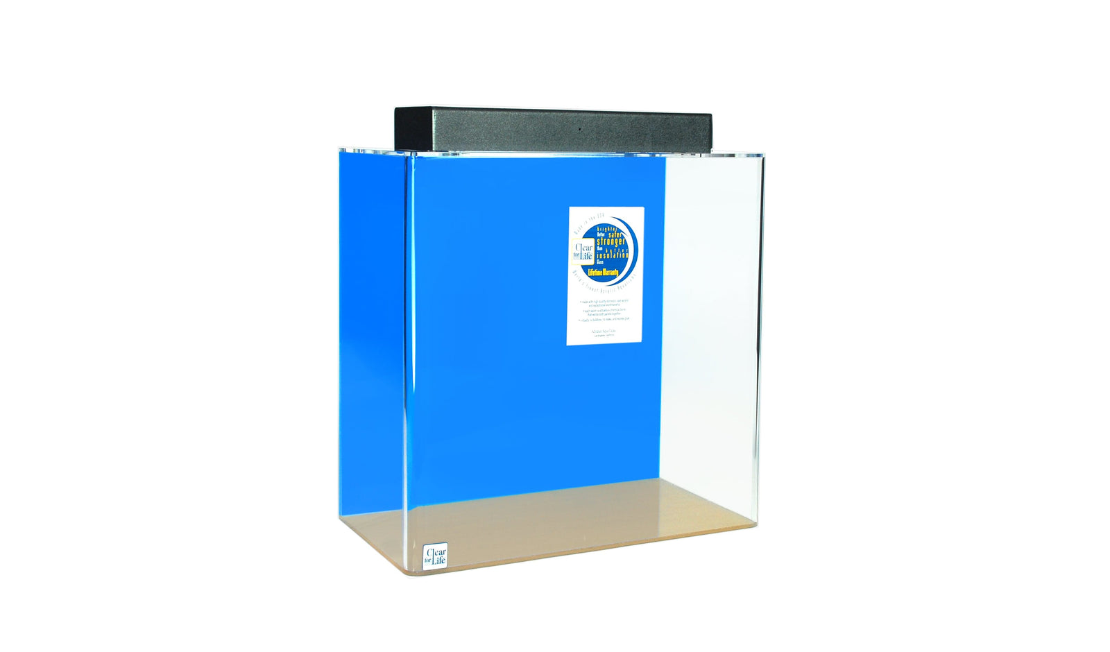 Clear for Life Rectangle 30 Gallon Acrylic Aquarium - Fresh or Saltwat ...