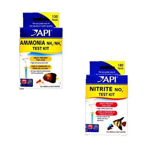 API Saltwater Test Kit Bundle - Ammonia and Nitrite Saltwater Test Kit ...