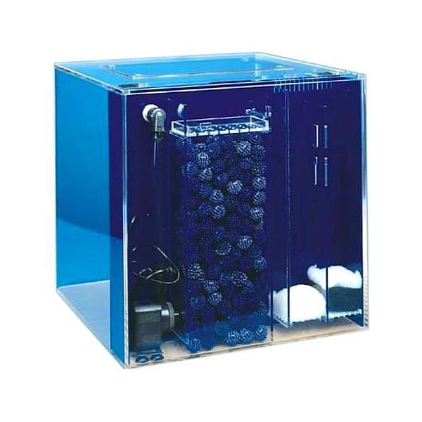 Desktop 10 Gallon Cube UniQuarium 3-in-1 Fresh or Saltwater Acrylic Aq ...